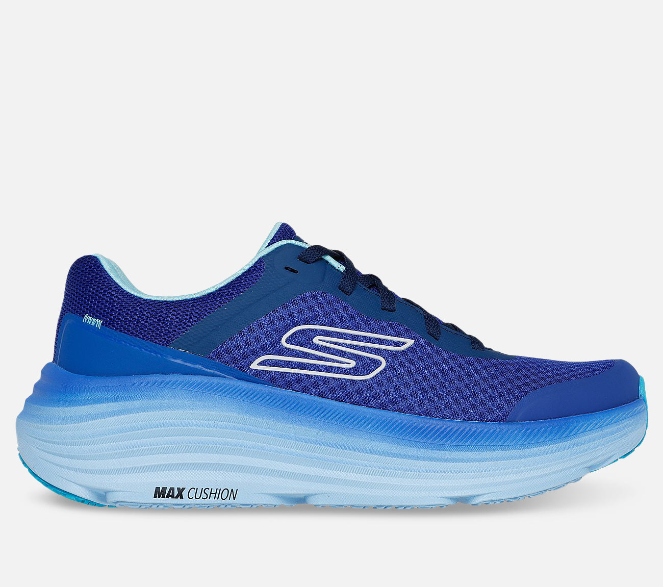 Max Cushioning Endeavour | Blå herreløbesko - Køb online – Skechers.dk
