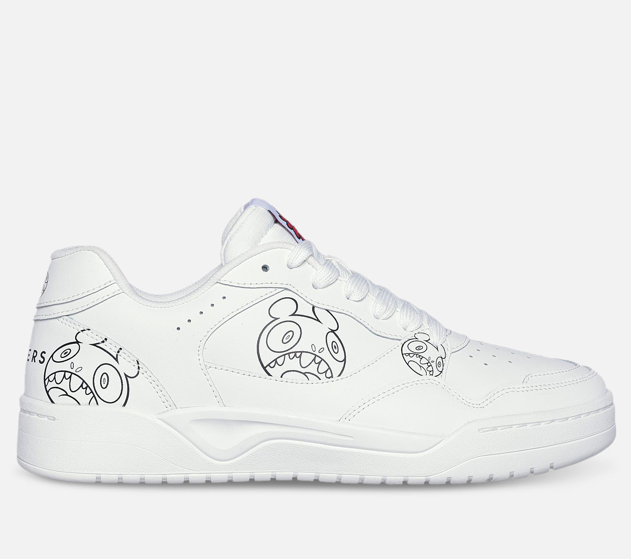 Koopa Court Volley Vexx Gasp | Hvid herresneaker - Køb her – Skechers.dk