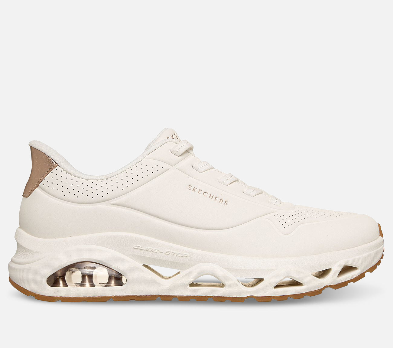 Slip-ins UNO Glide-Step | Hvid sneaker til kvinder - Køb her – Skechers.dk