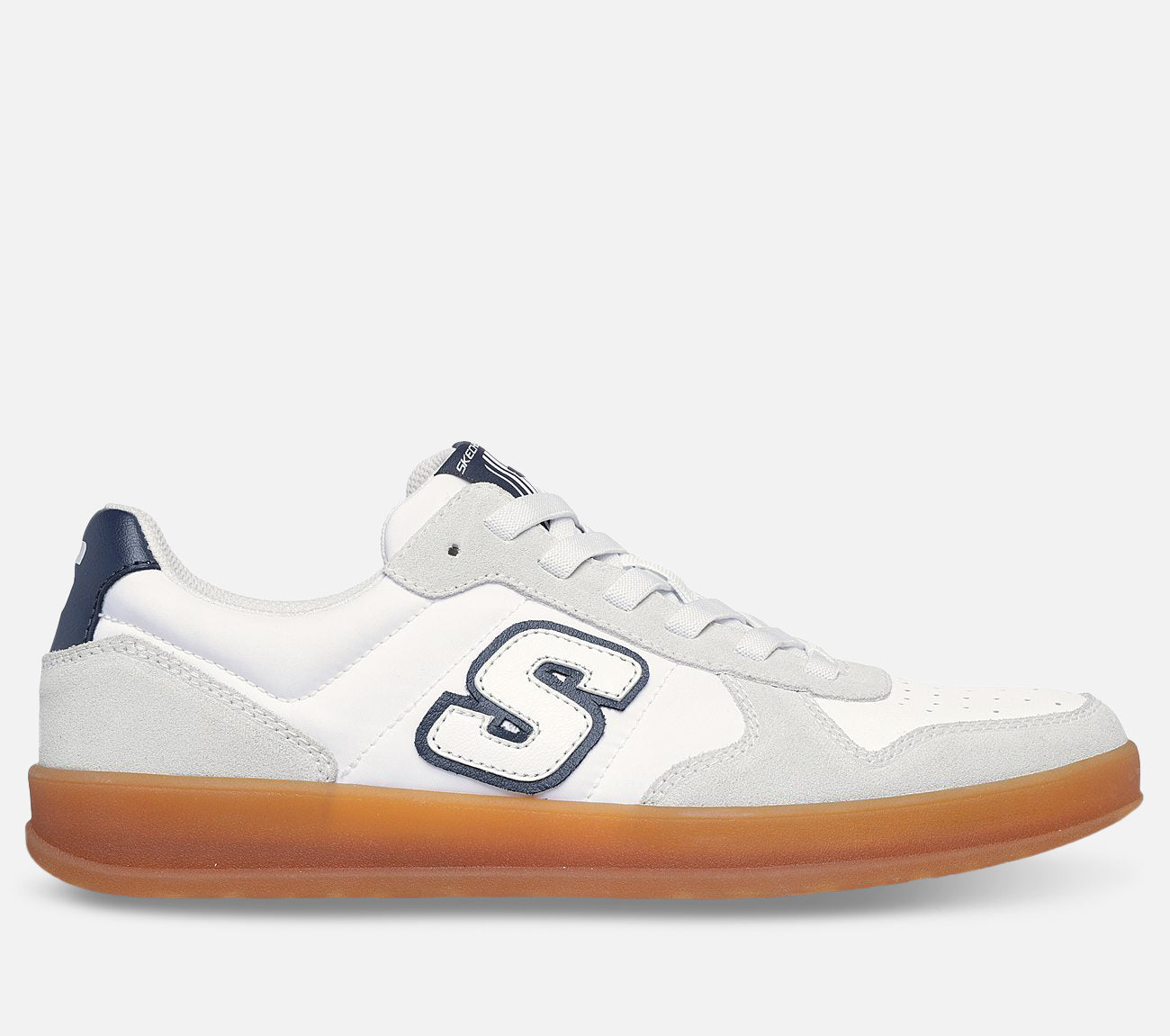 New Wave Cup - Calven | Råhvid herre sneaker - Køb online – Skechers.dk