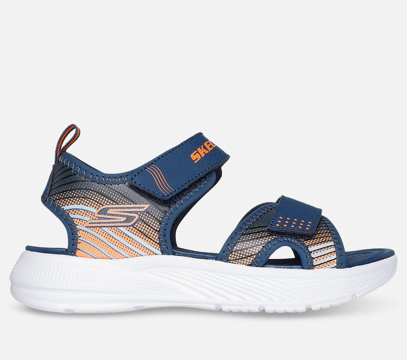 Microspec-Splash | Navy sandal til drenge - Køb online her – Skechers.dk