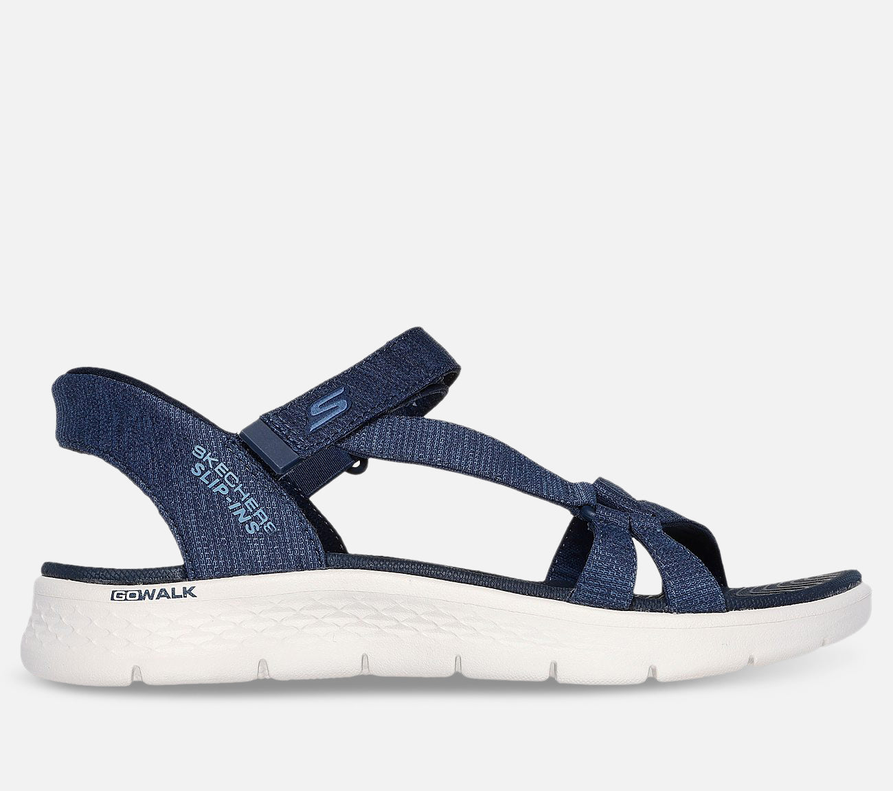 Slip-ins GO WALK Flex Sandal | Marineblå damesandal - Køb – Skechers.dk