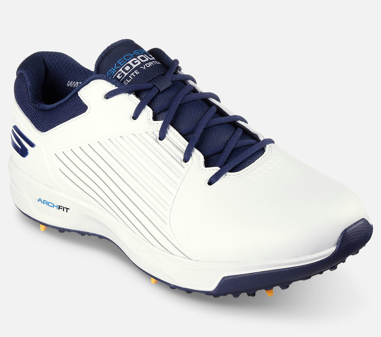 GO GOLF Arch Fit Vortex | Hvid/blå herre golfsko - Køb her – Skechers.dk