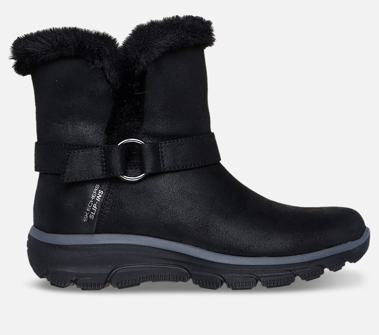 Easy Going Dreamers Move | Sort dame vinterstøvle - Køb her – Skechers.dk