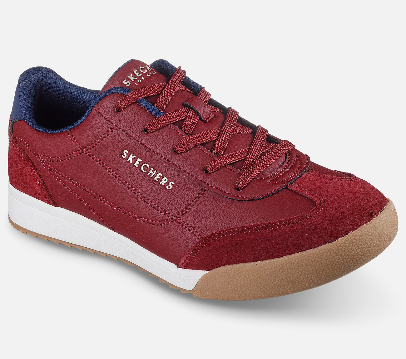 Zinger - Ultimate Classic | Bordeaux herre sneaker - Køb her – Skechers.dk
