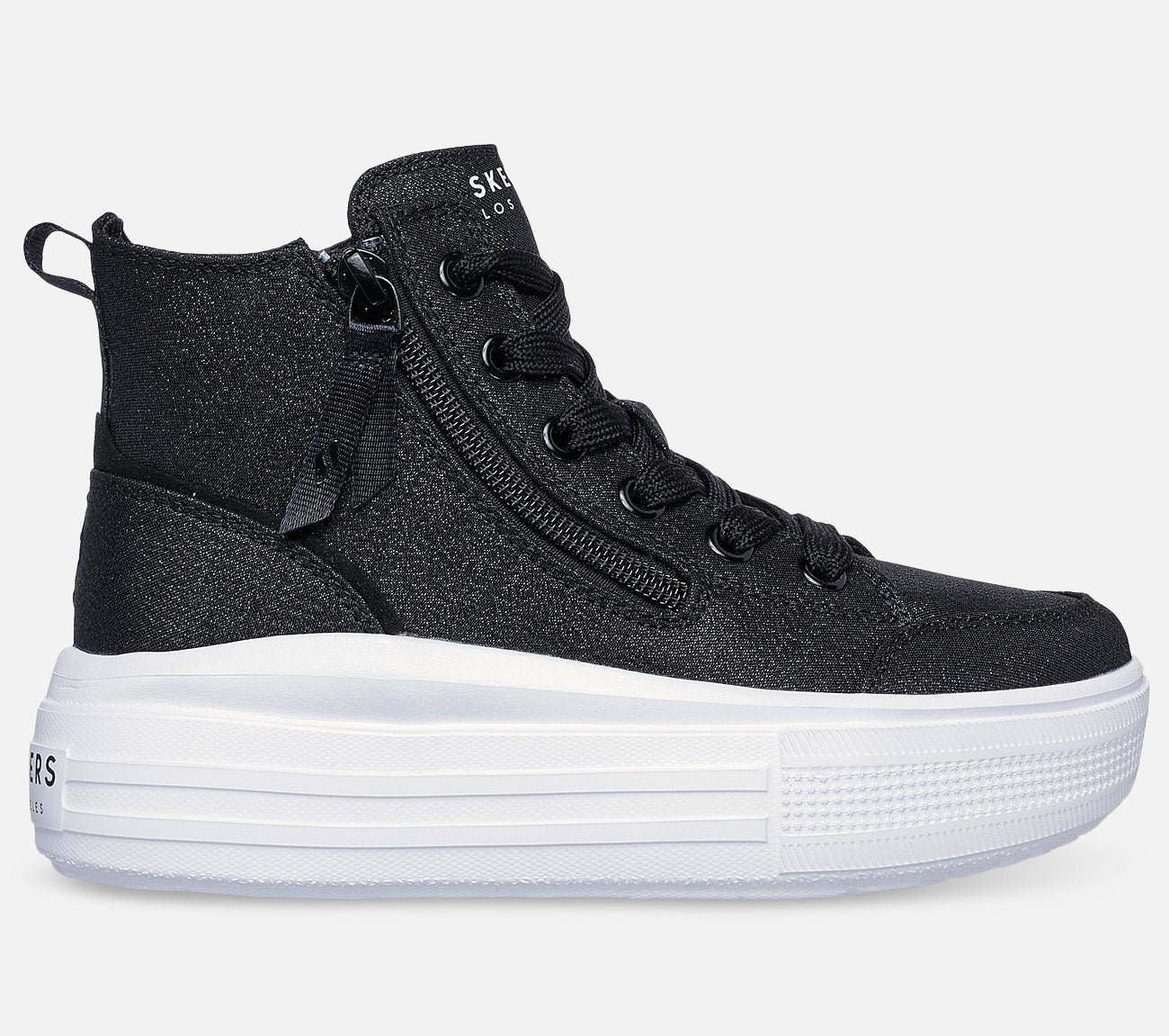 Hyperlift | Sort støvle-sneaker til piger - Køb online her – Skechers.dk