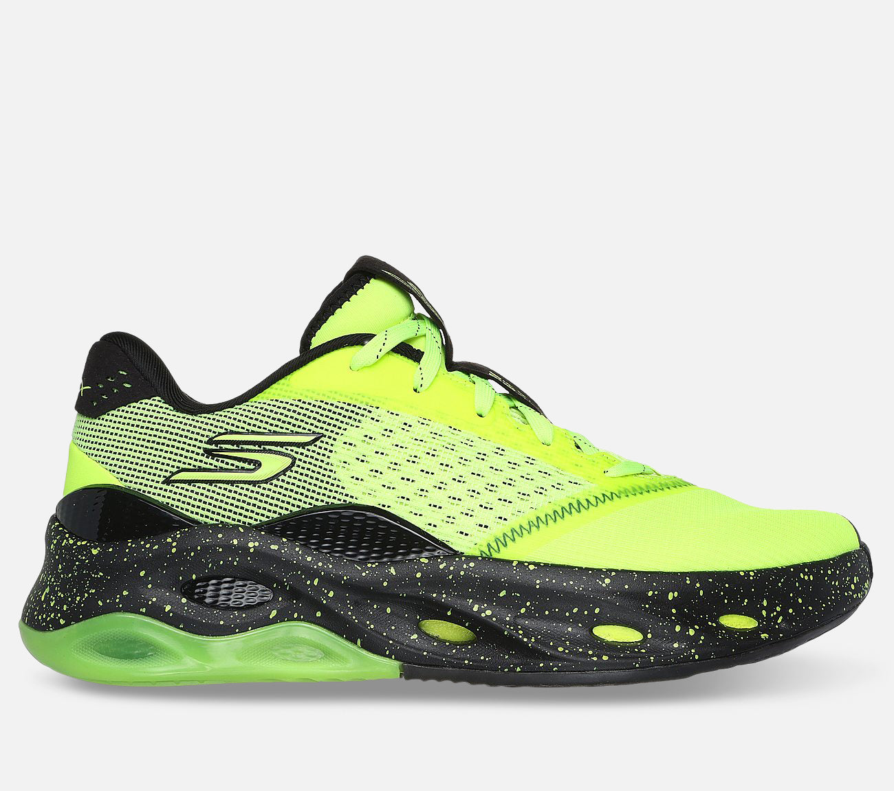 Skechers SKX FLOAT | Gul/sort herre basketballsko - Køb her – Skechers.dk