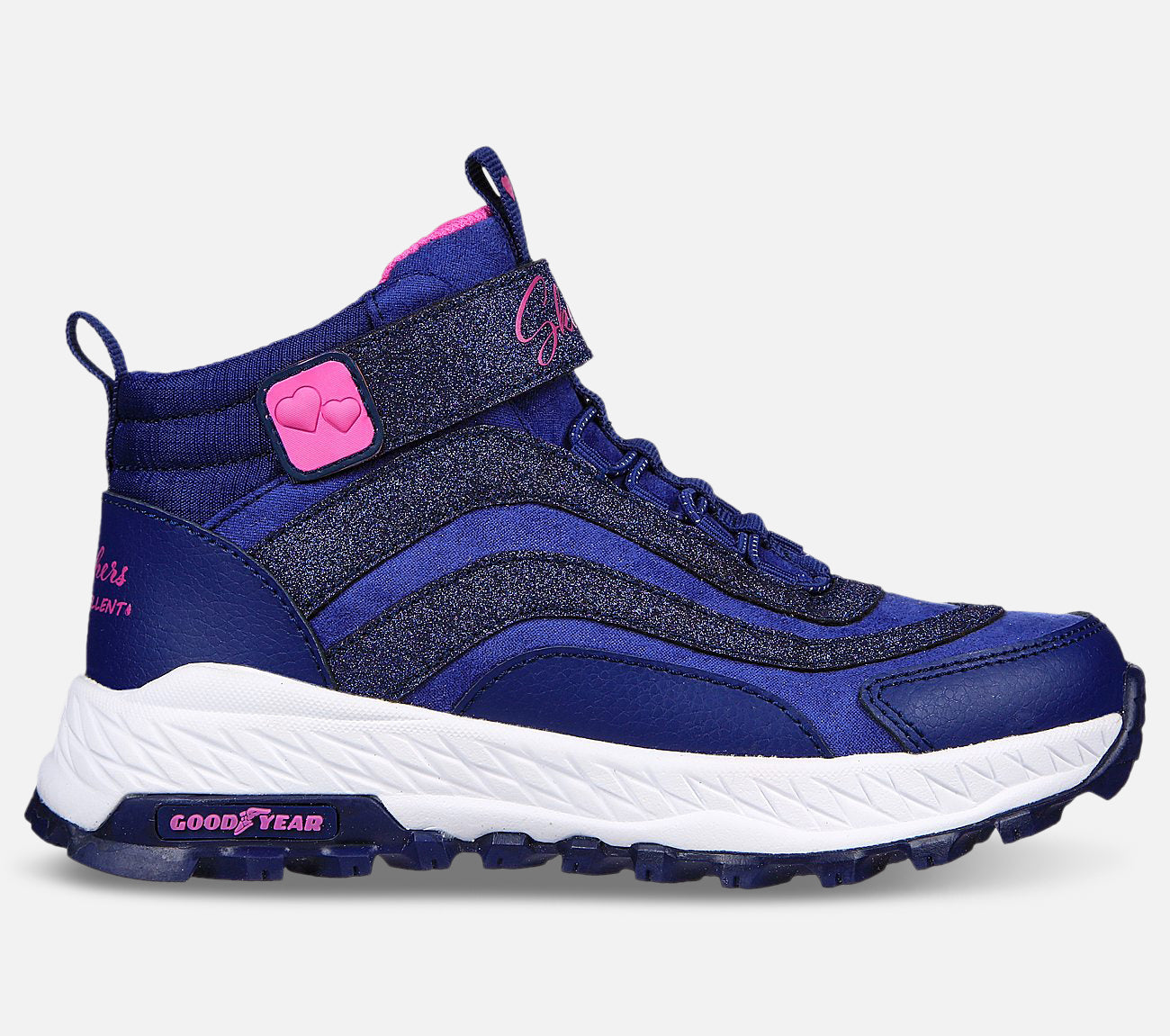 Fuse Tread - Wild Adventure | Marineblå pigestøvle - Køb her – Skechers.dk